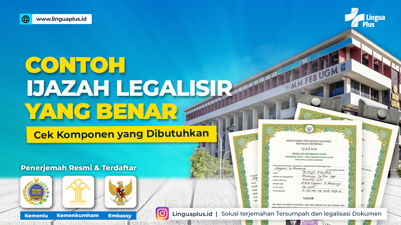 Contoh Ijazah Legalisir yang Benar, Cek Komponen yang Dibutuhkan ...